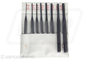 PIN PUNCH SET 8 PIECE - 1.5-8MM - ABY Workshop Projects